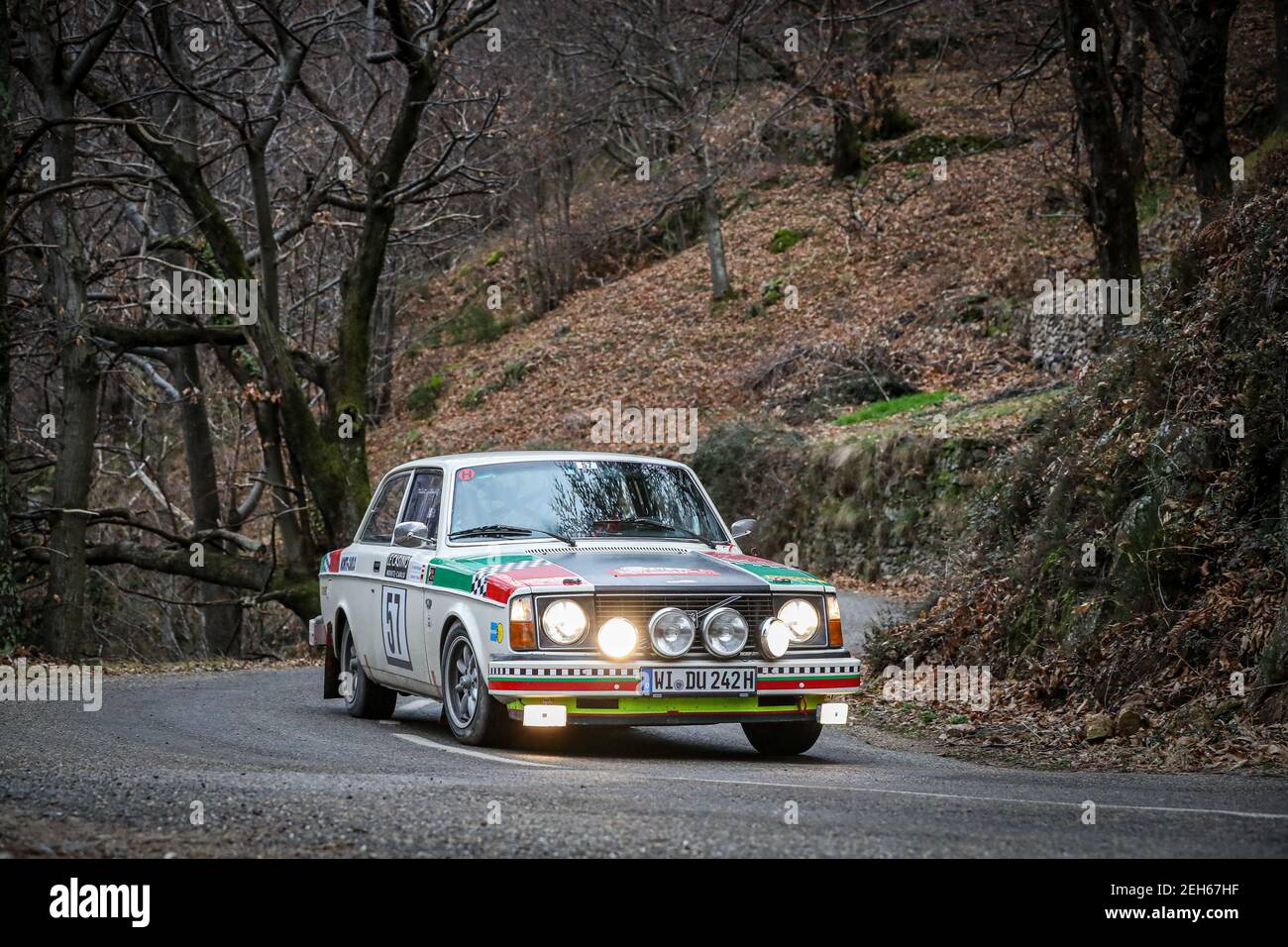 57 DREXEL Norbert (DEU), ROESSLER Christian (AUT), VOLVO 242, 1975 ...