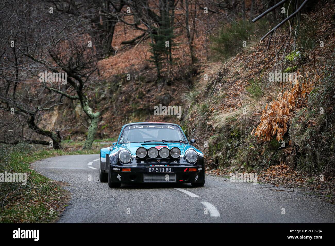 during the 2020 Rallye Monte Carlo Historique from january 30 to ...