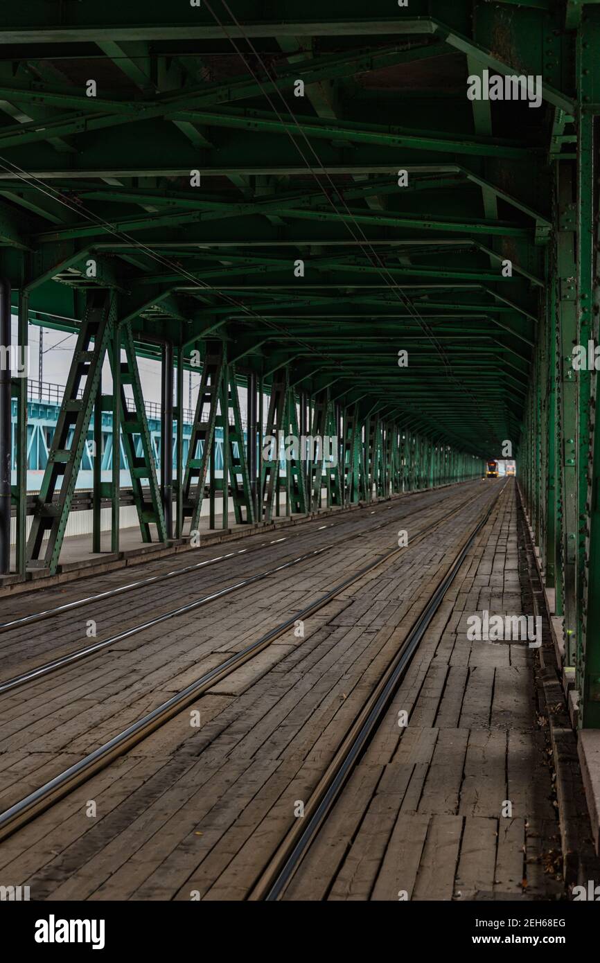 Wooden railroad bridge hi-res stock photography and images - Alamy