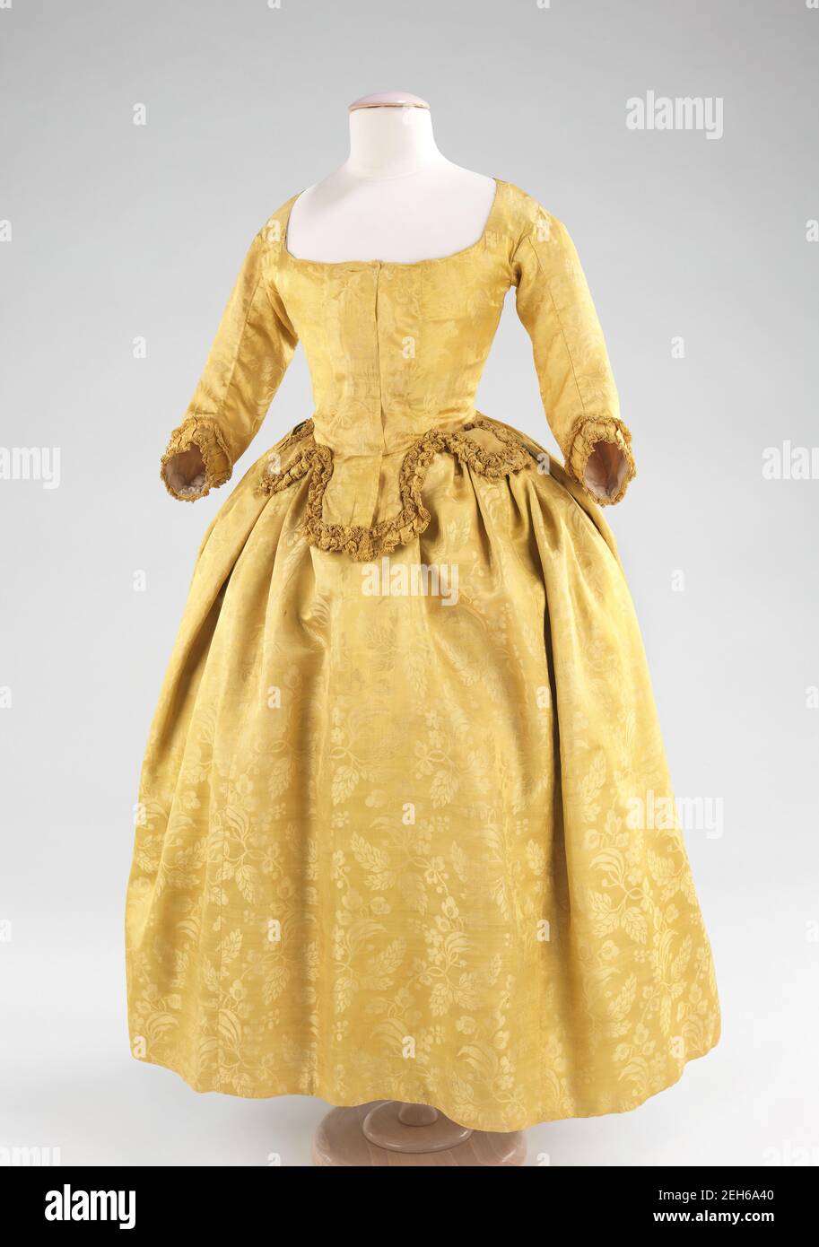 Dress, British, 1775-85 Stock Photo - Alamy
