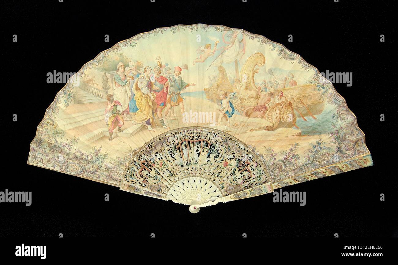 19th century european fan hi-res stock photography and images - Alamy