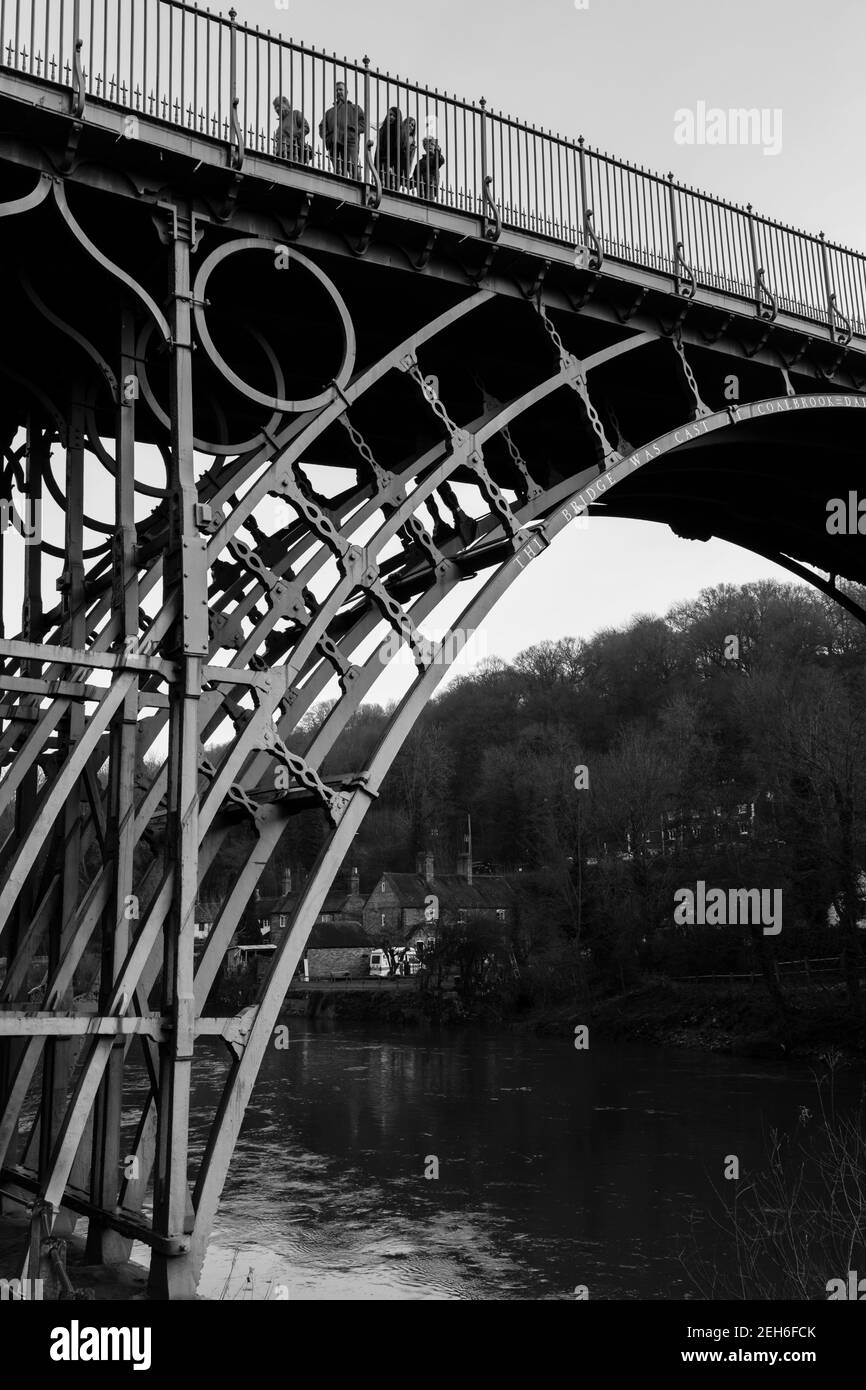 Ironbridge gorge unesco Black and White Stock Photos & Images - Alamy