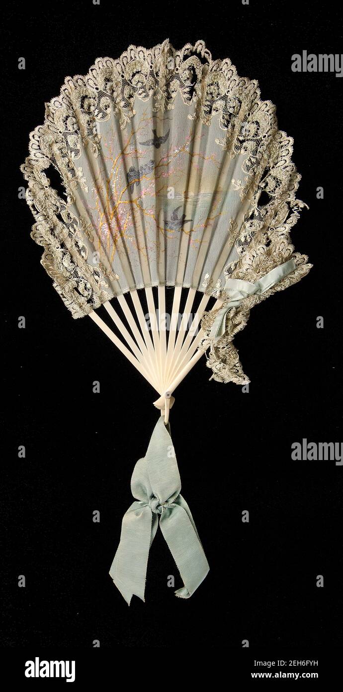Hand fan victorian hi-res stock photography and images - Alamy