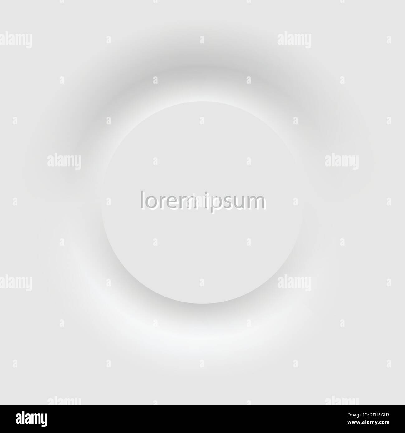 3d technology background in neomorphism style. Creative shape ui design ...