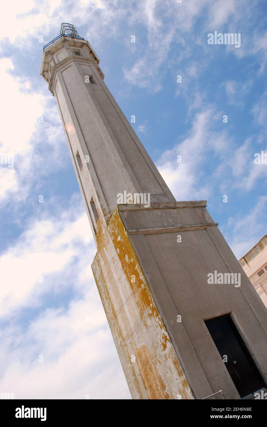 The Lighthouse at Alcatraz Prison, USA Stock Photo - Alamy