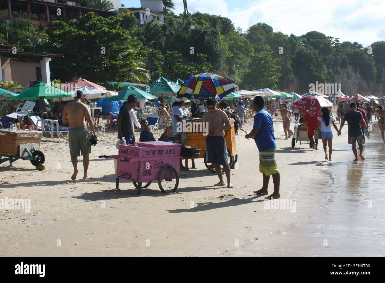 Beach life in Praia da Pipa, Brazil Stock Photo - Alamy