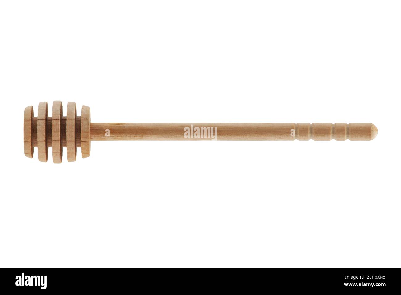 Side view of a honey stick on white background with clipping path Stock ...