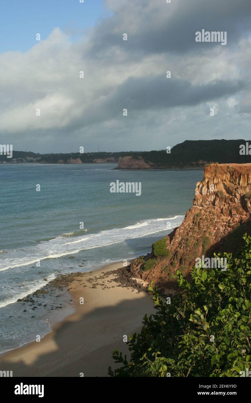 Madeiro beach, Brazil Stock Photo - Alamy