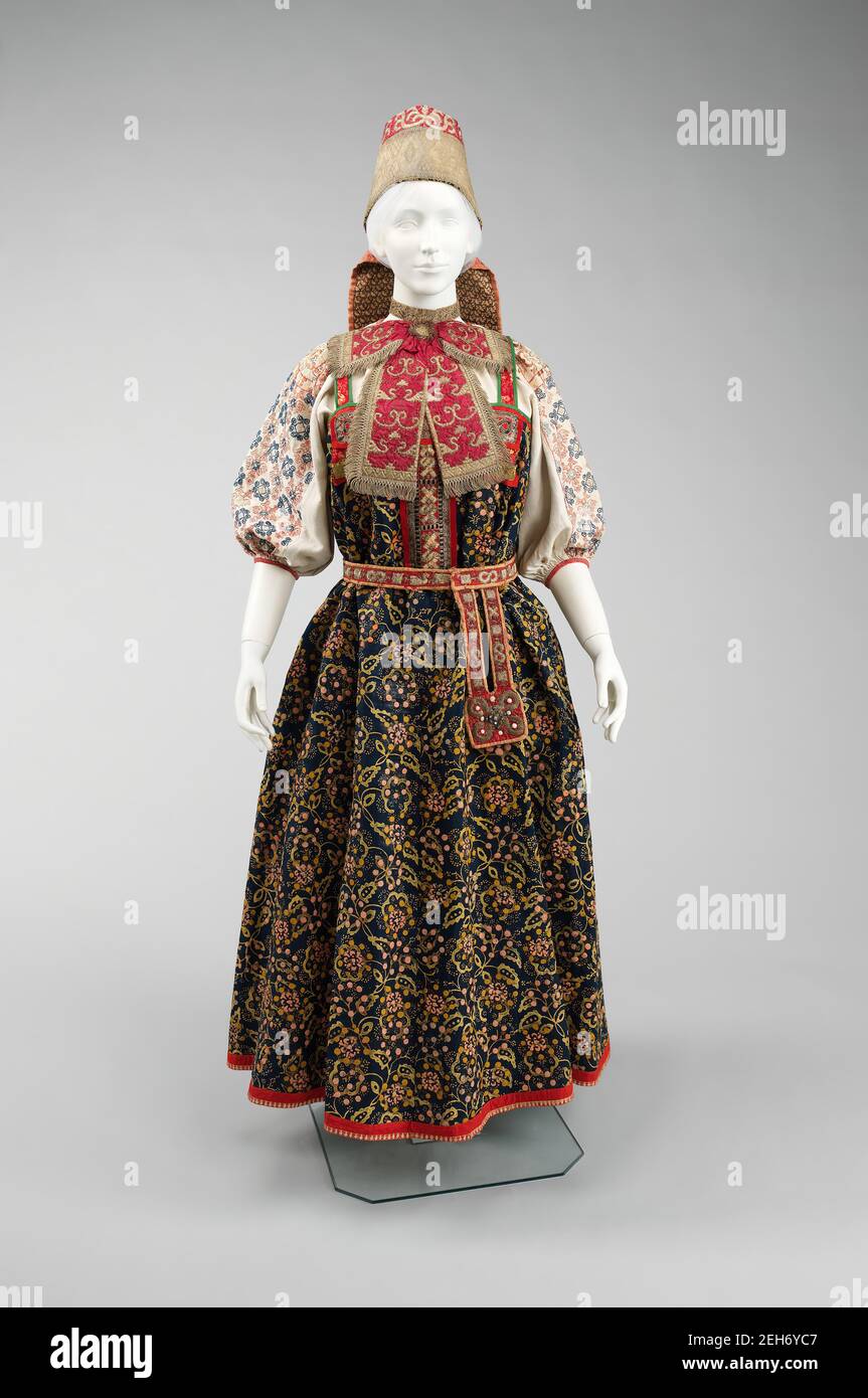 Ensemble, Russian, third quarter 17th-19th century Stock Photo - Alamy