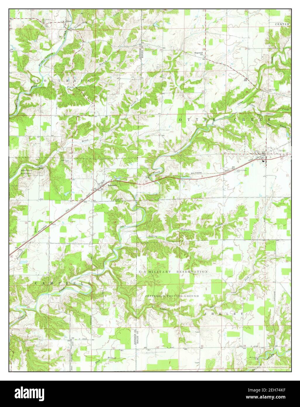 Holton map hi-res stock photography and images - Alamy