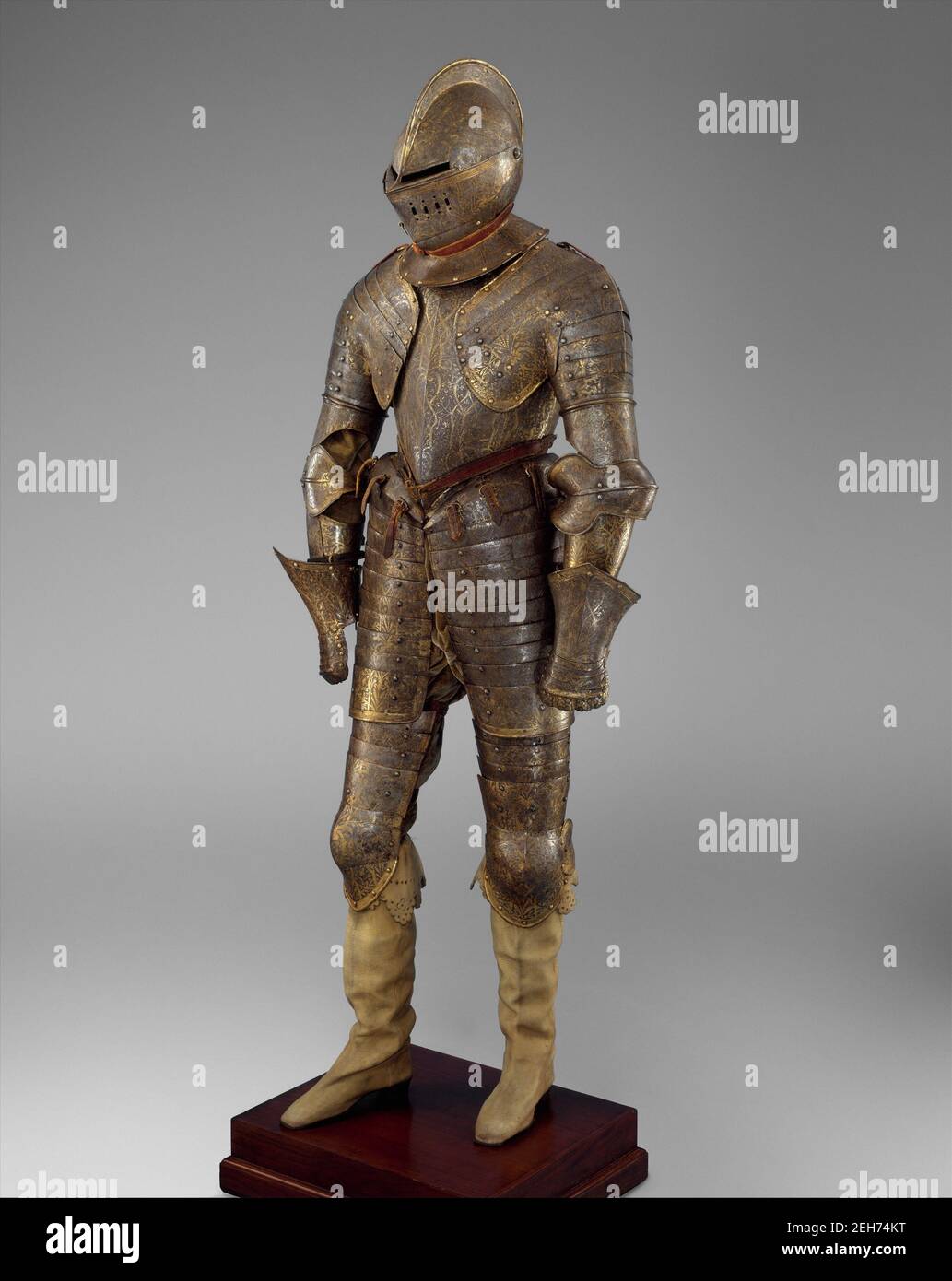 Armour for Heavy Cavalry, French, ca. 1600. Dating from the reign of ...