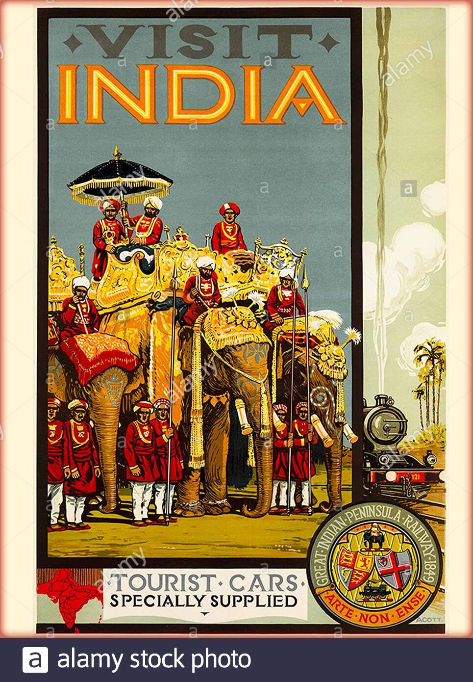 1920s Illustration India High Resolution Stock Photography and Images ...