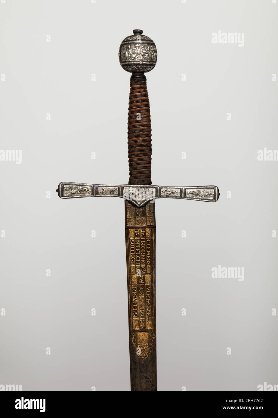 Cross Hilt Sword, hilt, British, London; blade, German, Solingen, 1600 ...
