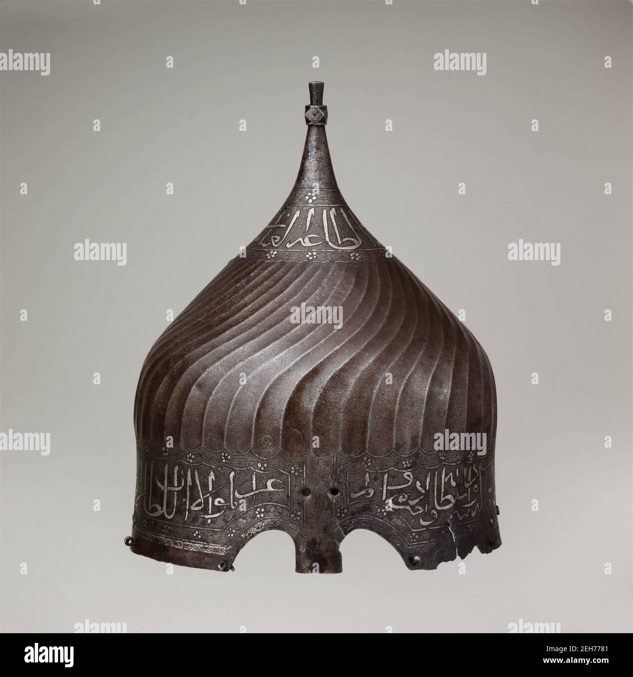 Turban Helmet, Iranian, late 15th century Stock Photo - Alamy