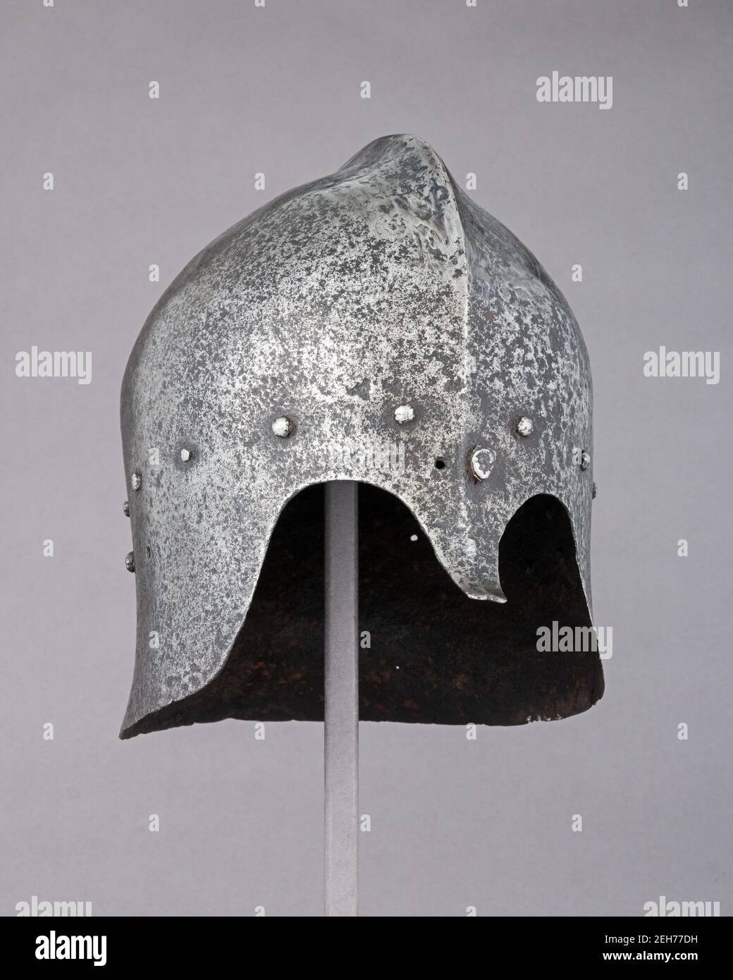 Barbute with Nasal, Italian, ca. 1450 Stock Photo - Alamy