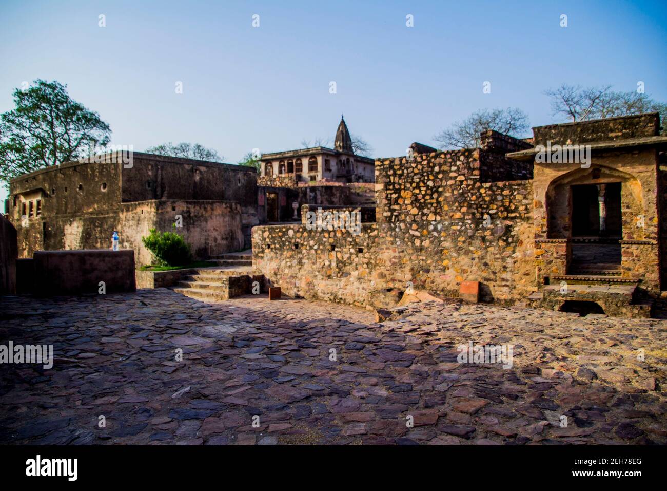 Ranthambore tiger temple hi-res stock photography and images - Alamy