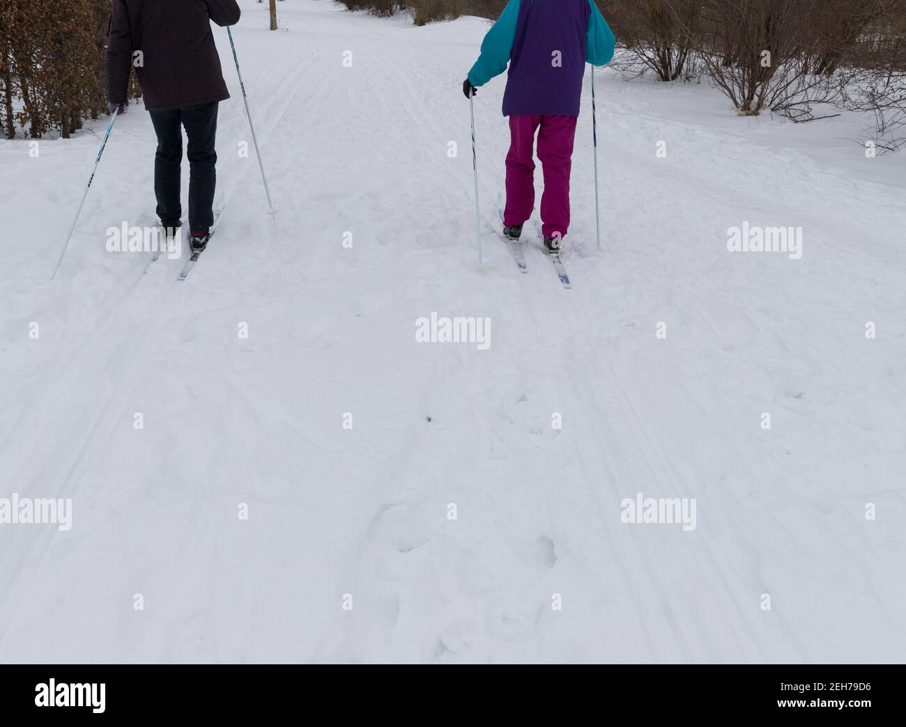 Two feet of snow hi-res stock photography and images - Alamy