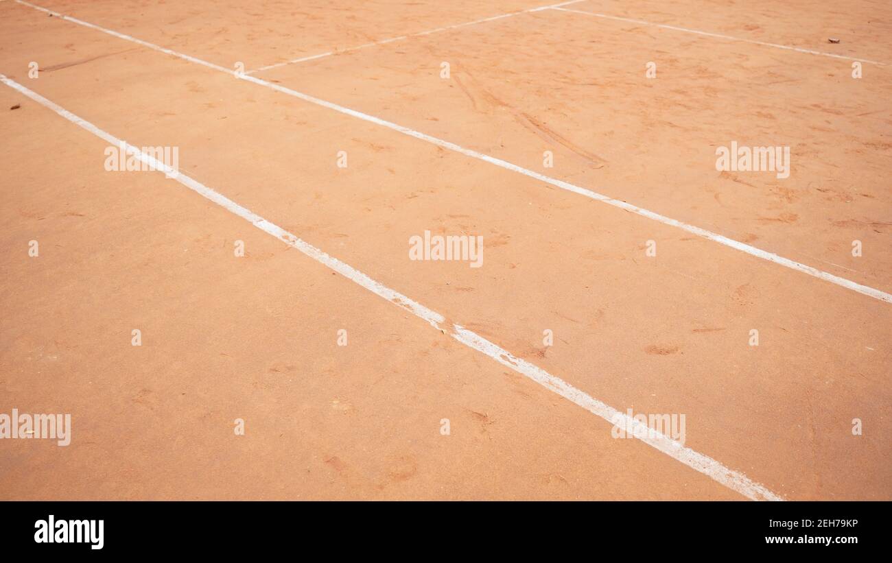 Tennis court, tennis playing field Stock Photo - Alamy