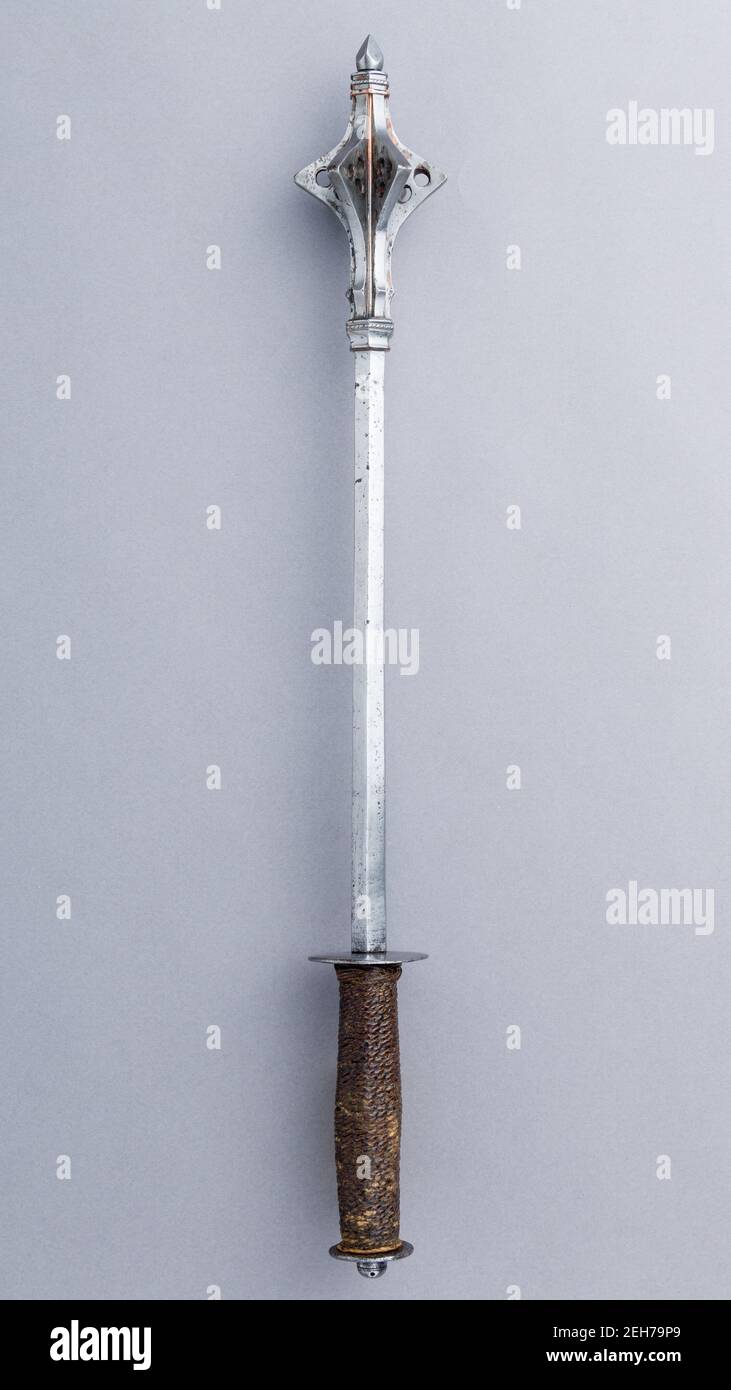 Mace, possibly French, late 15th century Stock Photo - Alamy