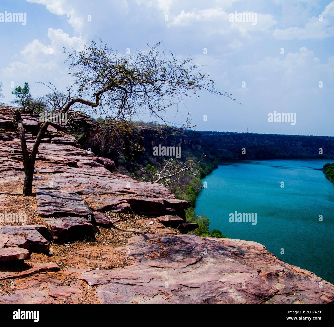 garadia mahadev horshoe bend, Rajasthan Stock Photo - Alamy