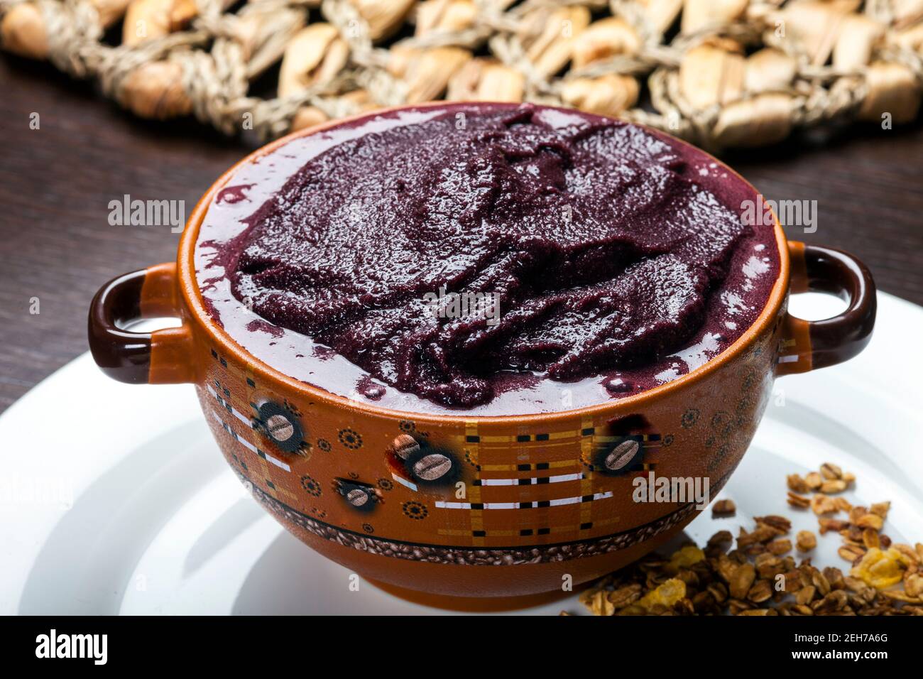 Delicious brazilian açaí cream hi-res stock photography and images - Alamy