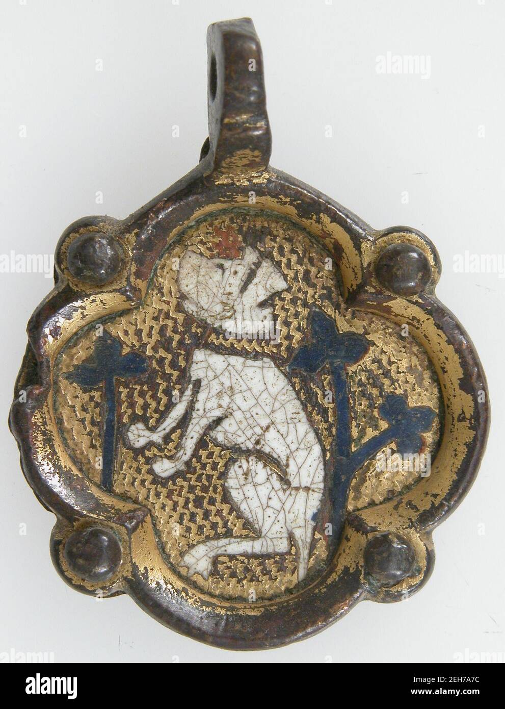 Harness Pendant, possibly Spanish, 13th-early 15th century Stock Photo ...