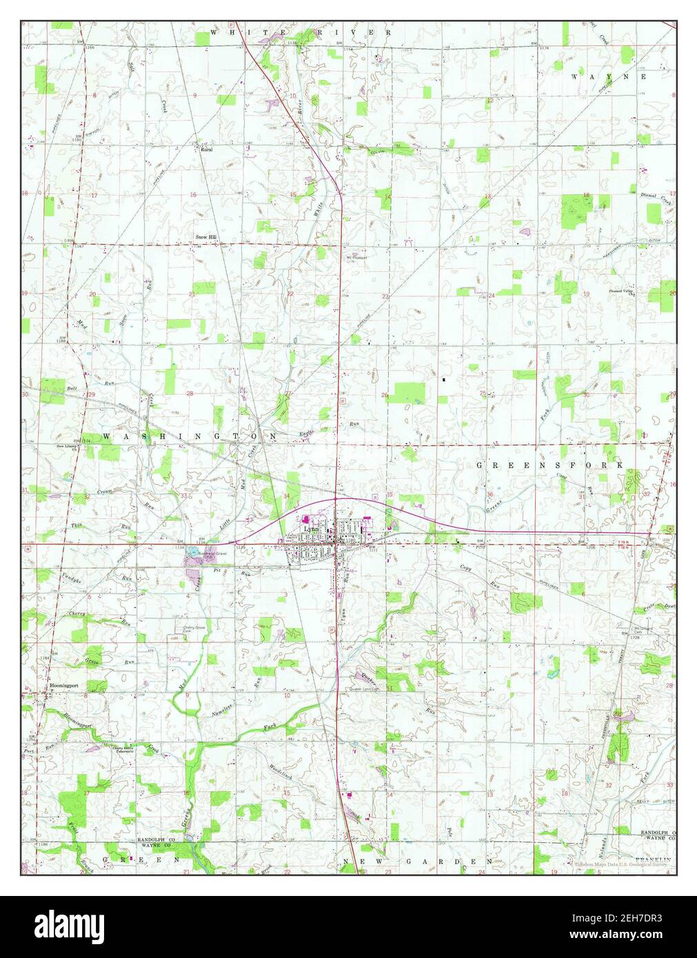 Map of lynn Cut Out Stock Images & Pictures - Alamy