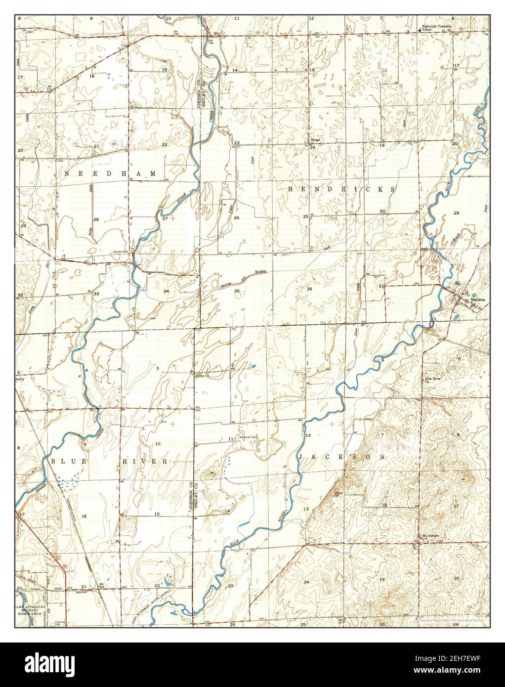 Map of marietta Cut Out Stock Images & Pictures - Alamy