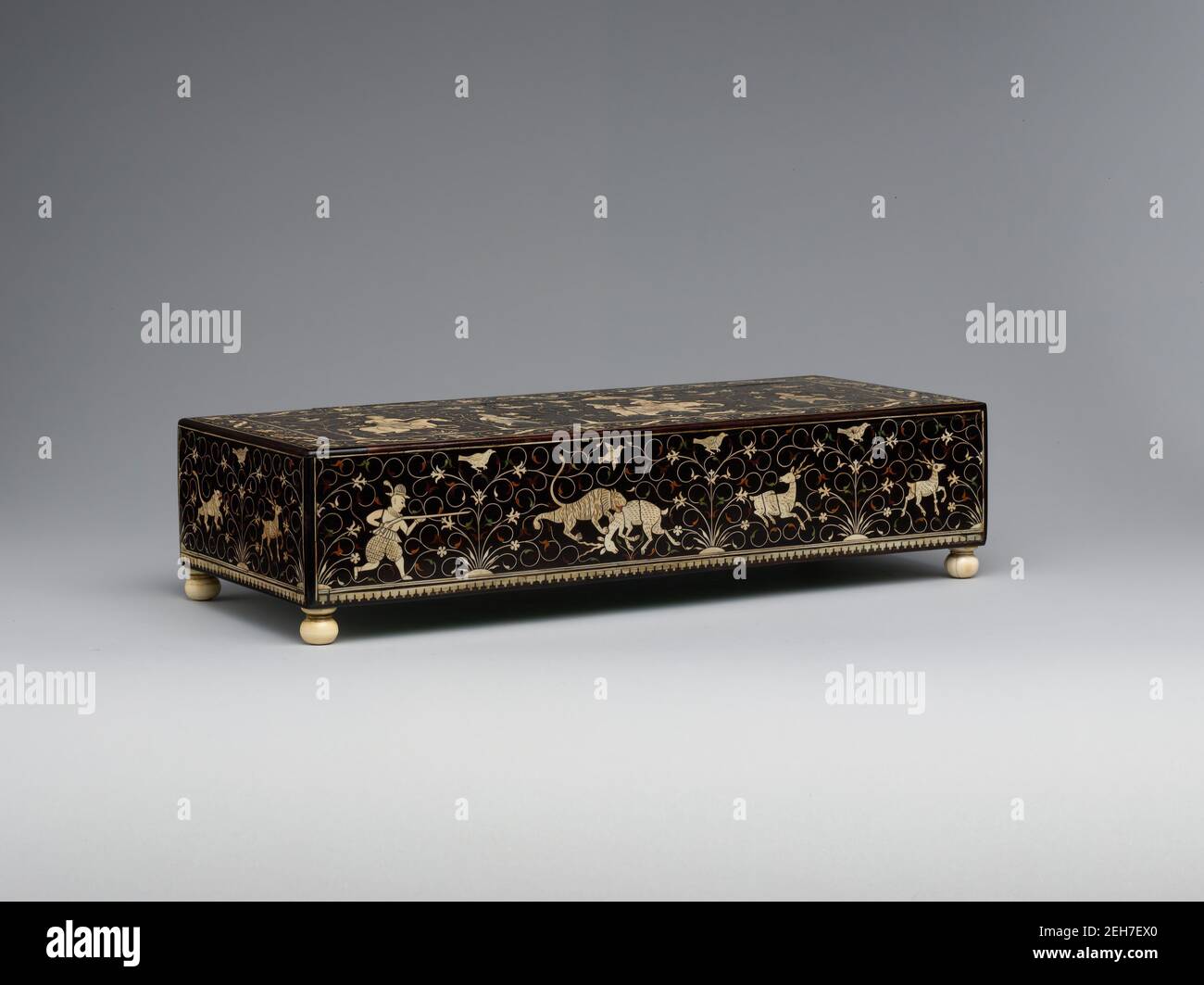 Mughal art hunting hi-res stock photography and images - Alamy