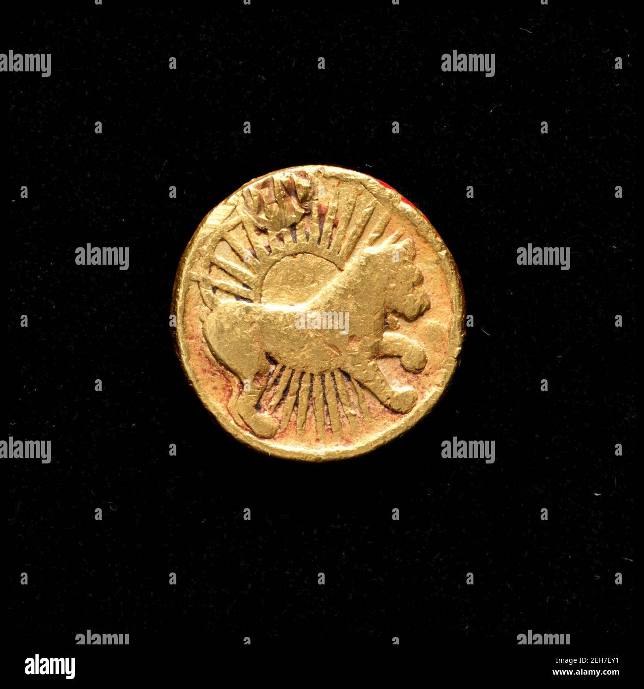 Coin with Sign of Leo, India, dated A.H. 1033/A.D. 1624 Stock Photo - Alamy