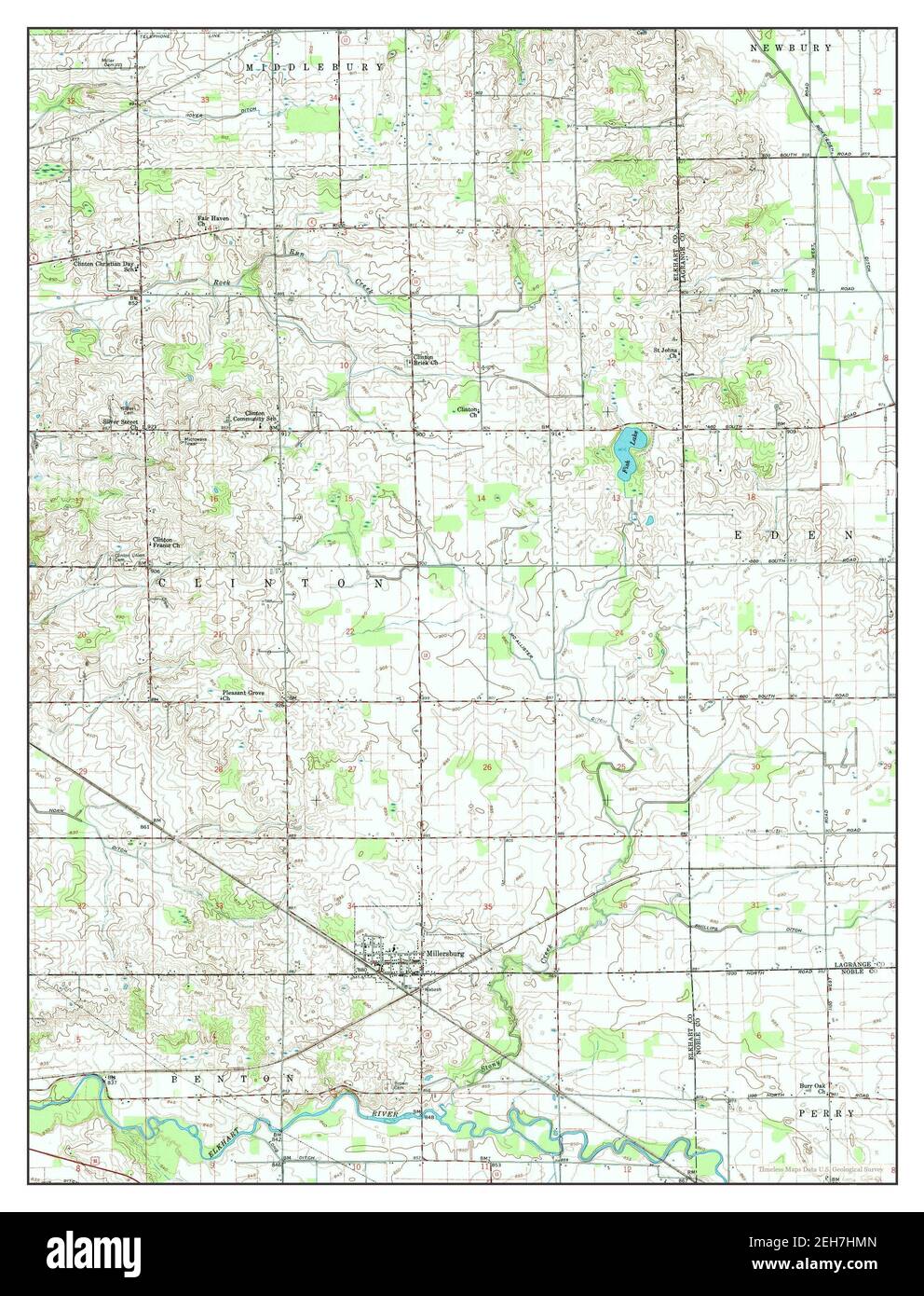 Map Of Millersburg High Resolution Stock Photography and Images - Alamy
