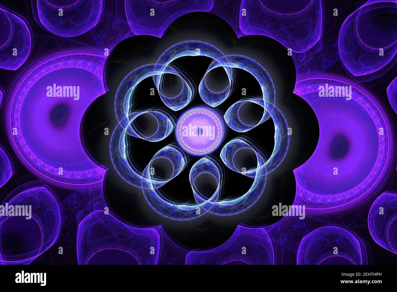 Purple Illustration Physics Science Quantum Philosophy Therory Time ...