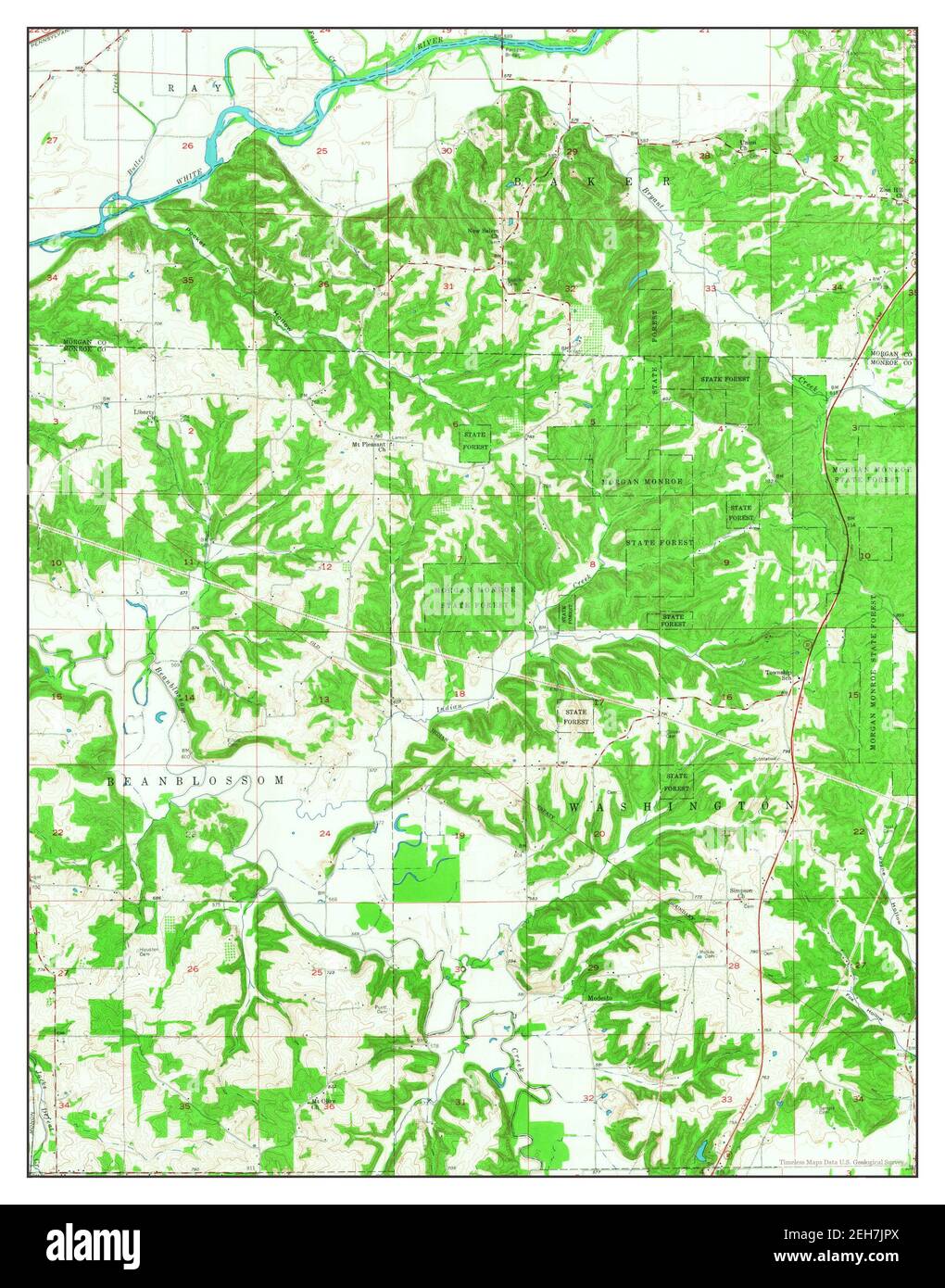Map of modesto hi-res stock photography and images - Alamy