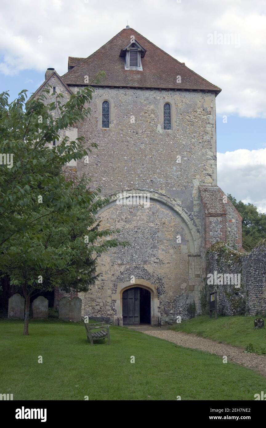 Pamber Priory near Basingstoke, Hampshire. Former Benedictine Priory ...