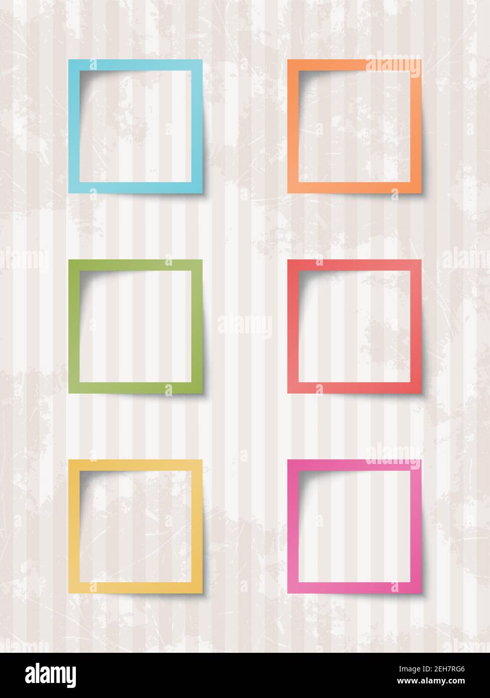 Vector Text Boxes Vintage Texture Cream Background 1 Stock Vector Image ...