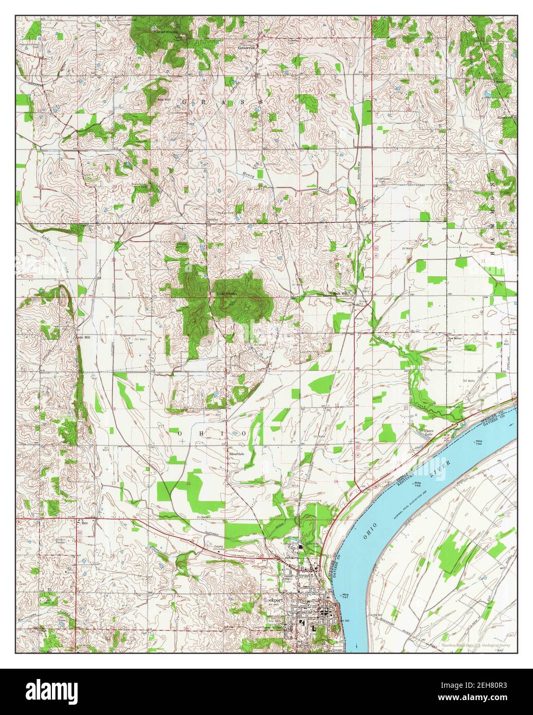 Map of rockport Cut Out Stock Images & Pictures - Alamy