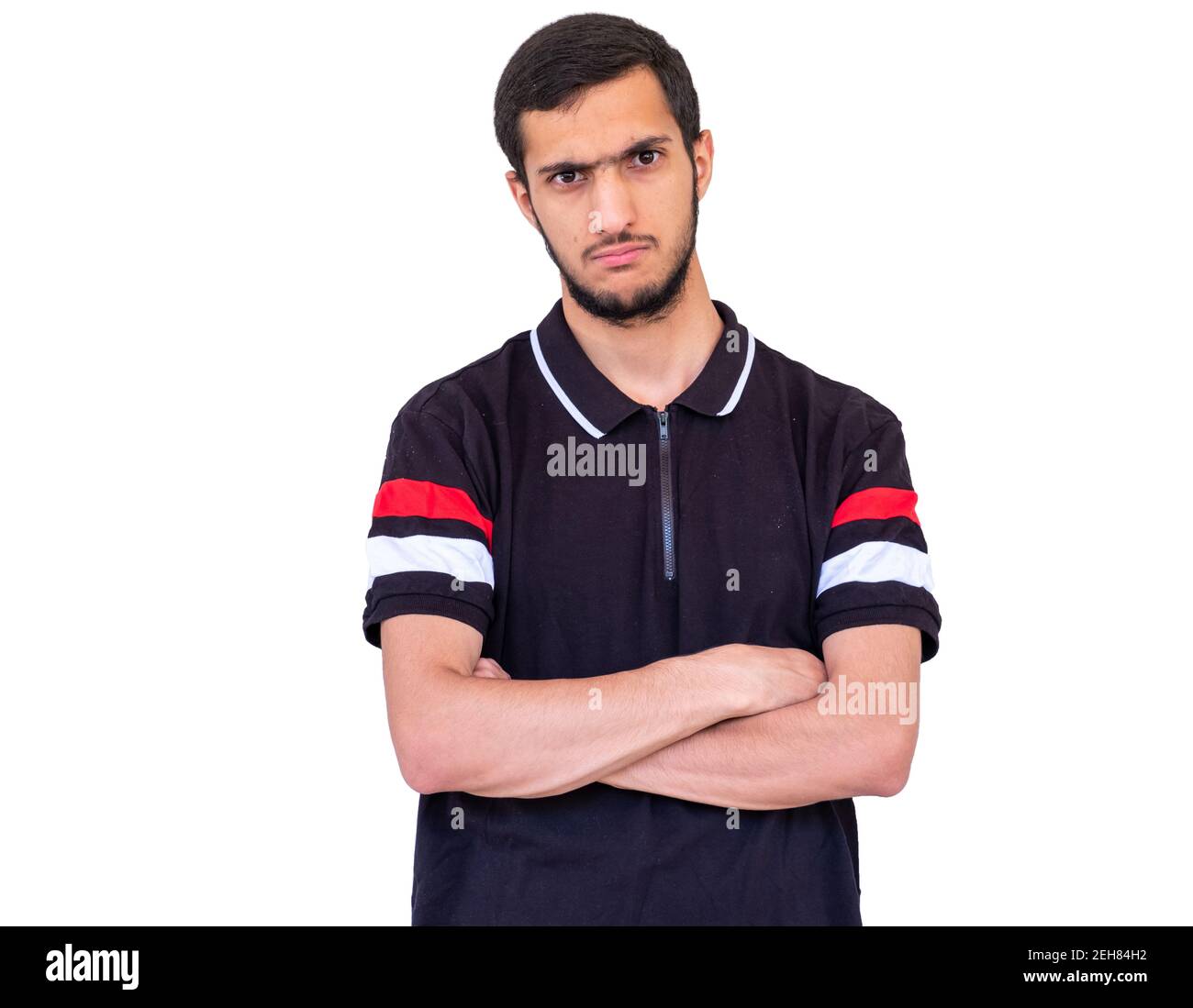 Arabic boy feeling upset and sad Stock Photo - Alamy