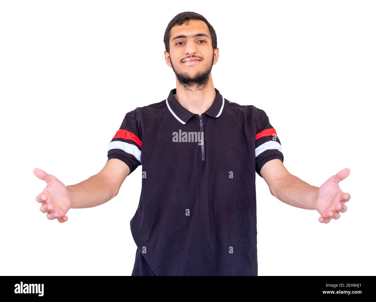 Arabic boy face very close Stock Photo - Alamy