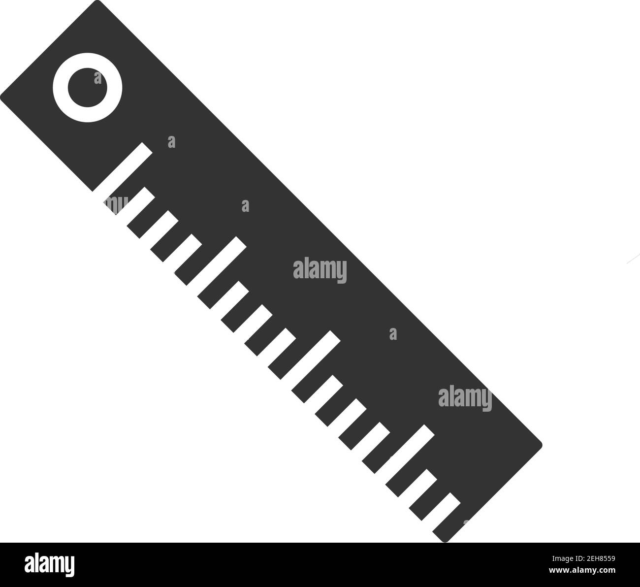 Centimeter vector vectors Black and White Stock Photos & Images - Alamy