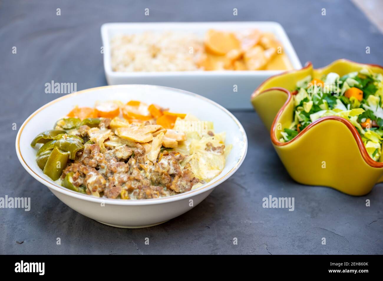 New arabic food recipe ready to be served Stock Photo - Alamy