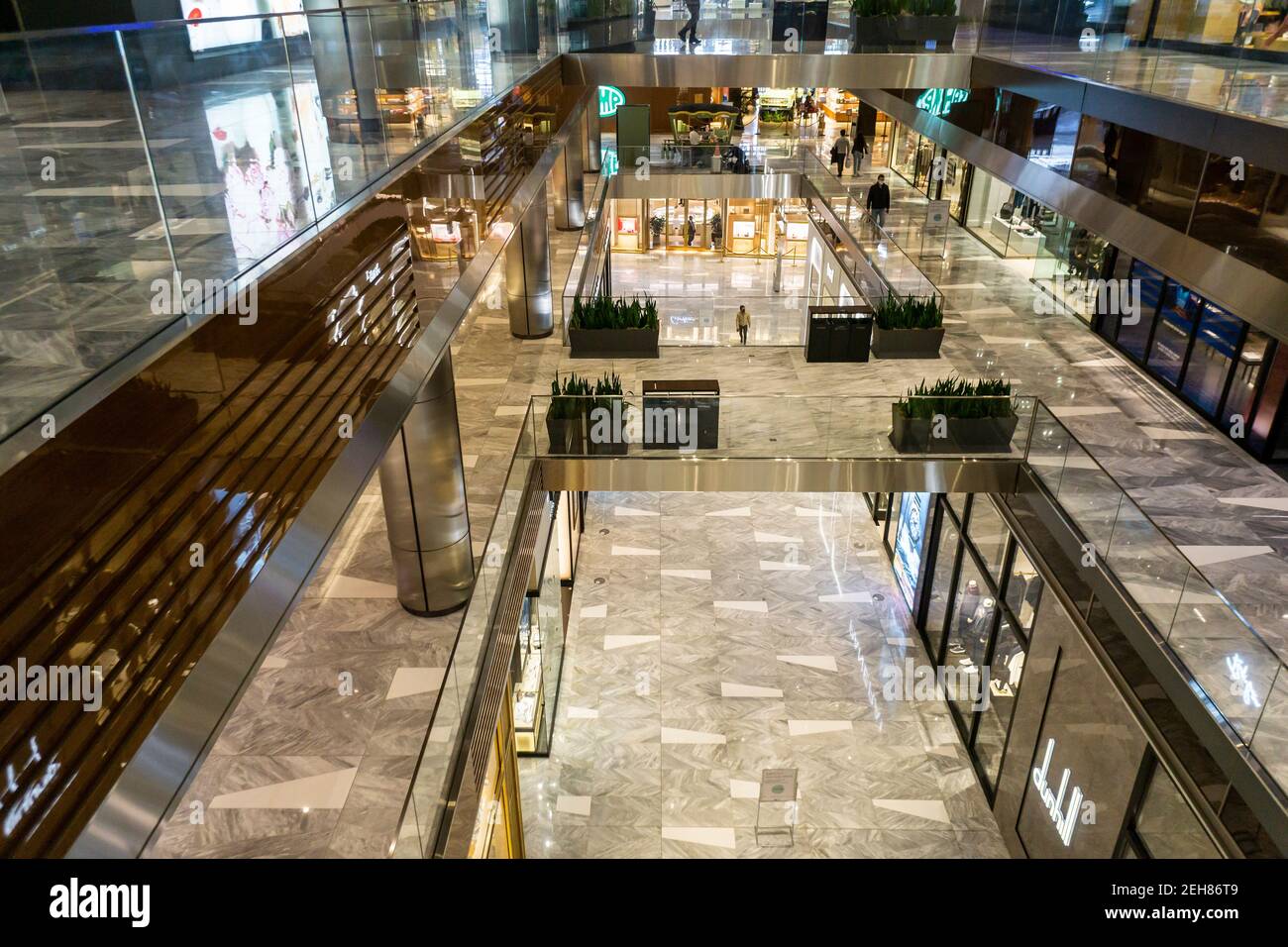 Empty Mall High Resolution Stock Photography and Images - Alamy
