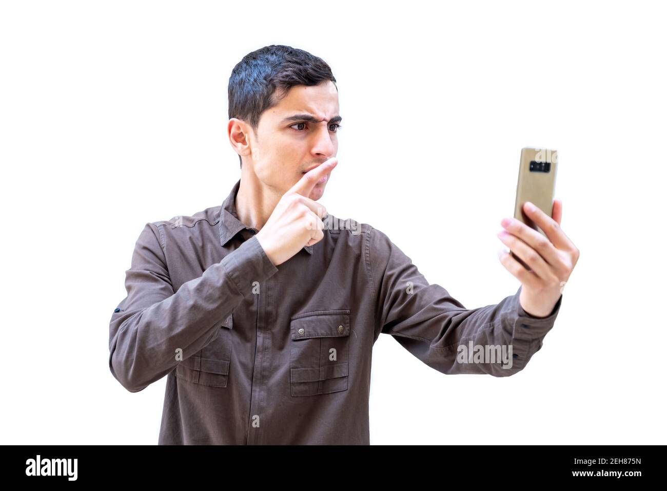 Angry arabic man standing hi-res stock photography and images - Alamy