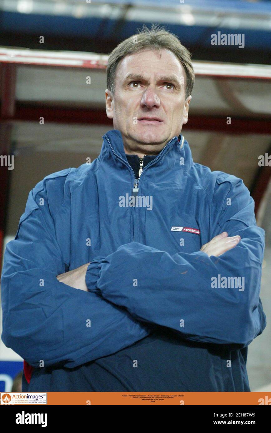 Phil thompson on side lines hi-res stock photography and images - Alamy
