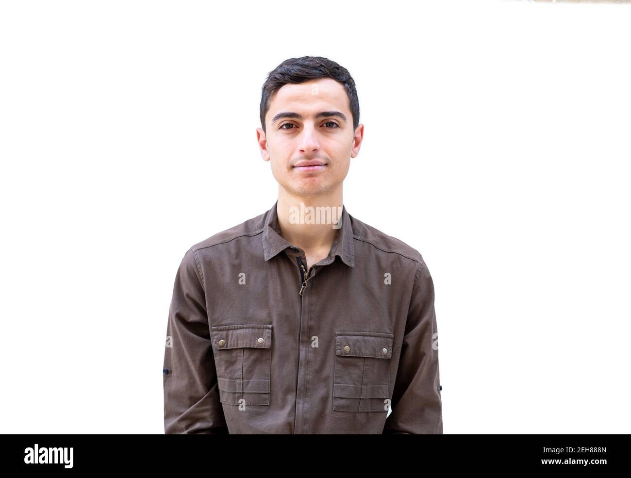 Arabic muslim man feeling happy Stock Photo - Alamy