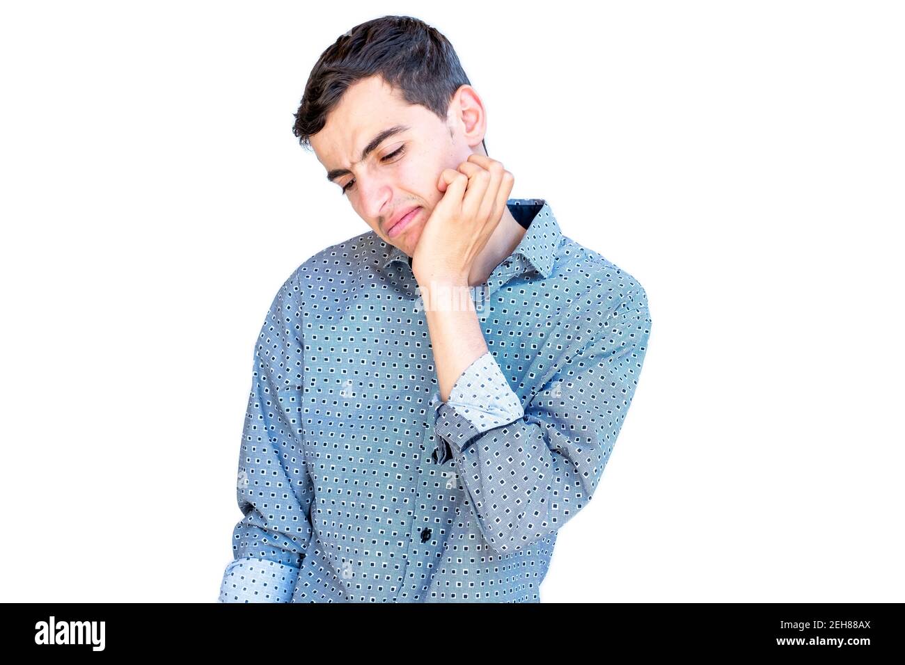 Young sick guy arabic hi-res stock photography and images - Alamy