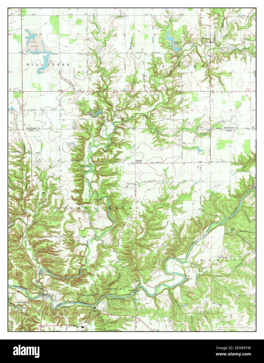 Map of wallace Cut Out Stock Images & Pictures - Alamy
