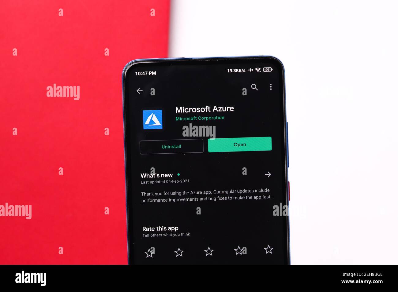 Microsoft azure image hi-res stock photography and images - Alamy