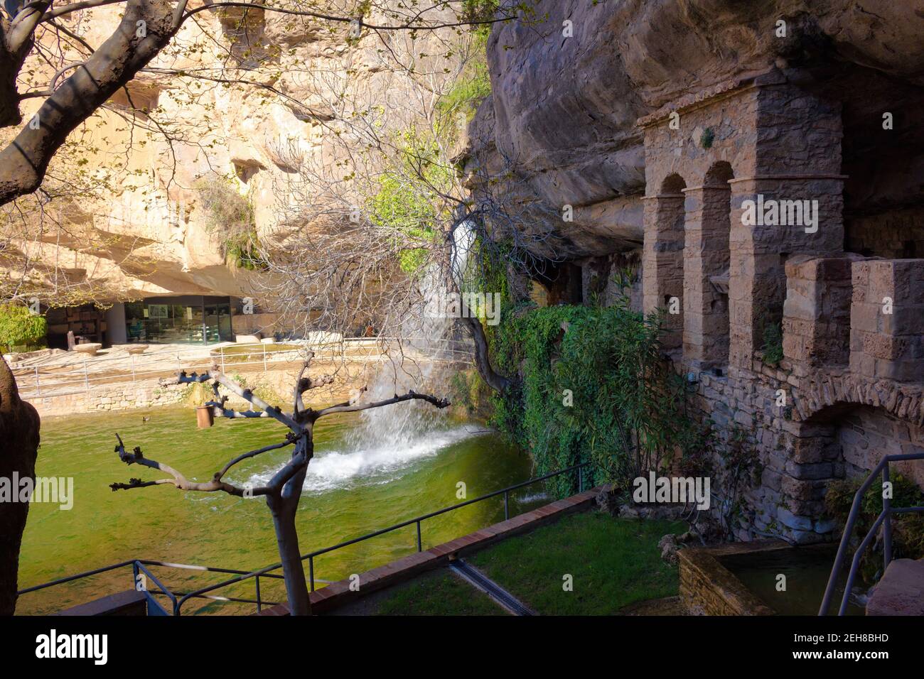 Monastery catalonia cliff hi-res stock photography and images - Alamy