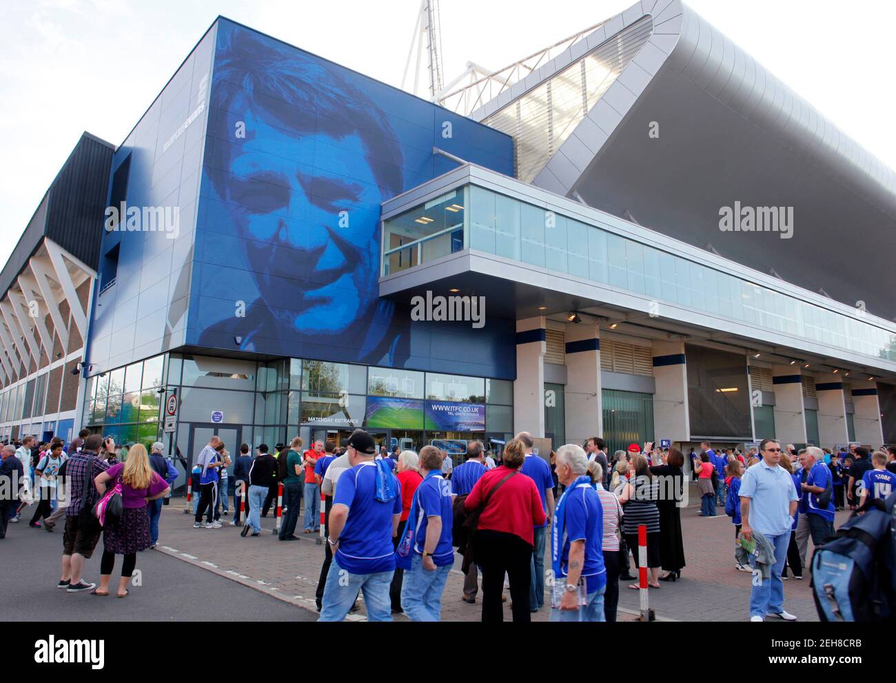 General view of the sir bobby robson stand hi-res stock photography and ...