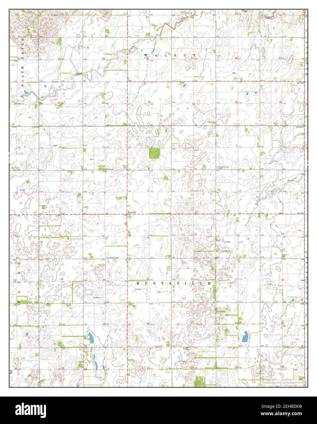 Alden SE, Kansas, map 1971, 1:24000, United States of America by ...